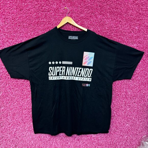 Nintendo | Shirts | Super Nintendo Nes Logo Tshirt Size 3xl | Poshmark